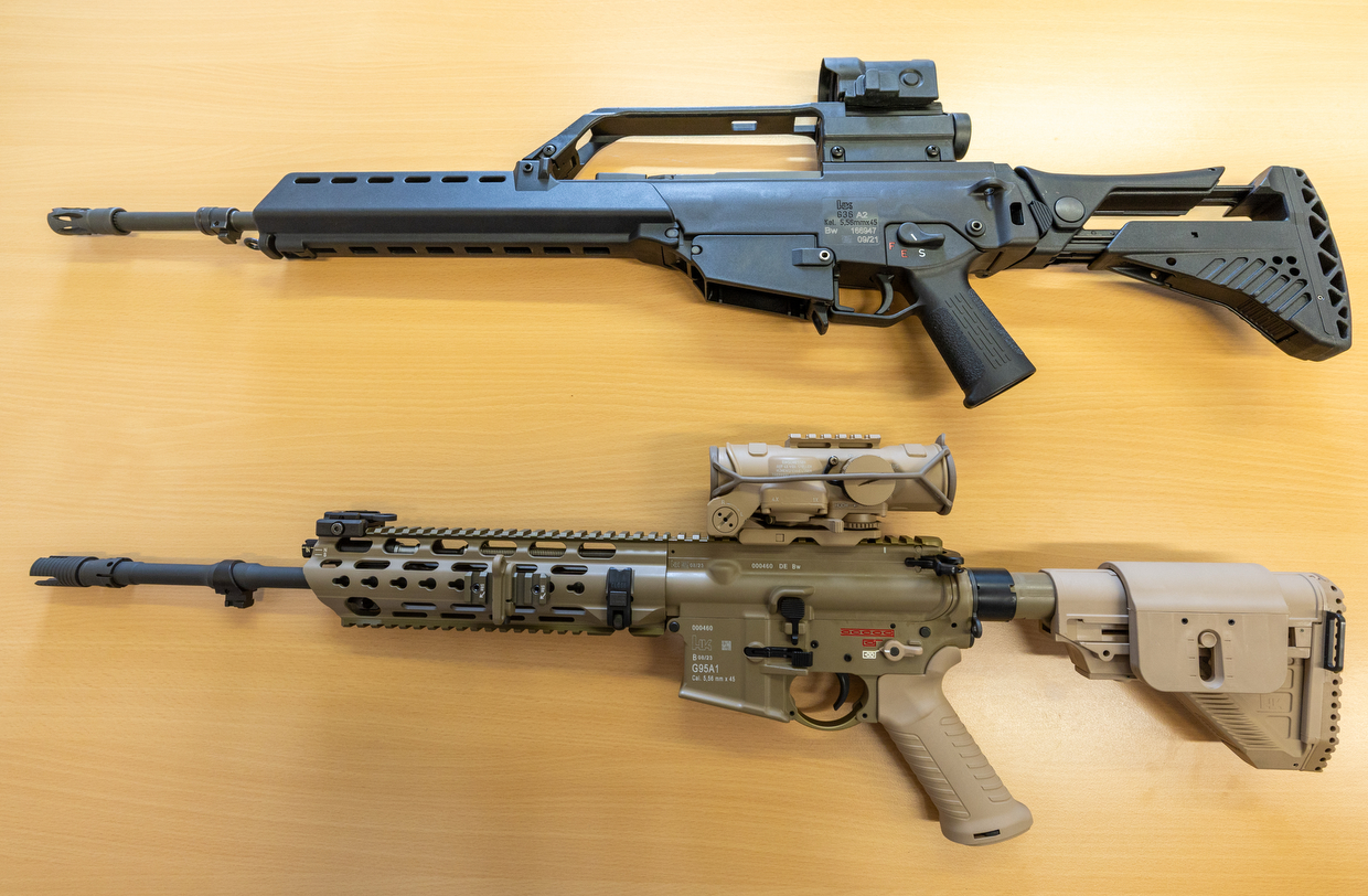 Nächste Woche Bescherung: Das neue Standard-Sturmgewehr kommt in die ...